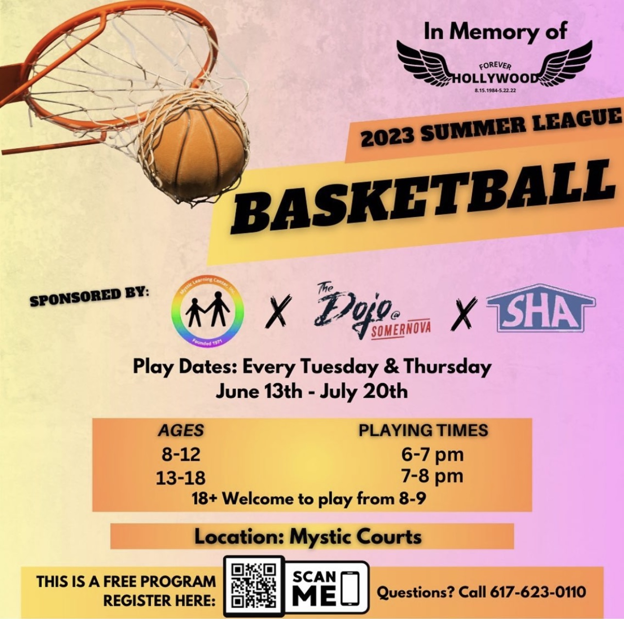 2023 Summer League Basketball - Somernova - Somerville's Innovation Hub